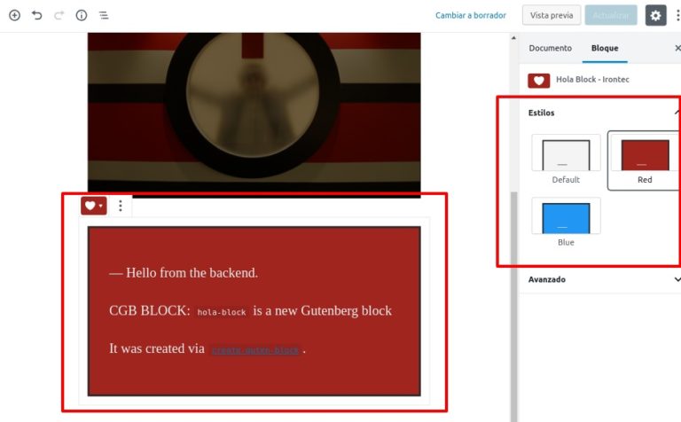 Cómo crear bloques para gutenberg con create-guten-block - Blog Irontec
